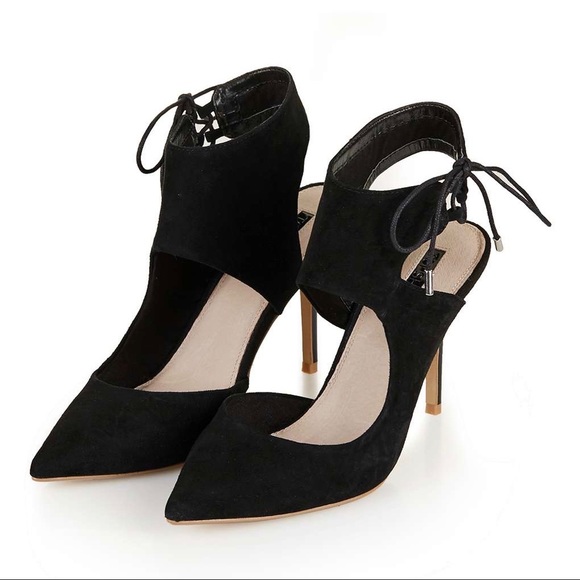 Topshop | Shoes | Topshop Laceup Gallery Asymmetric Court Shoes | Poshmark